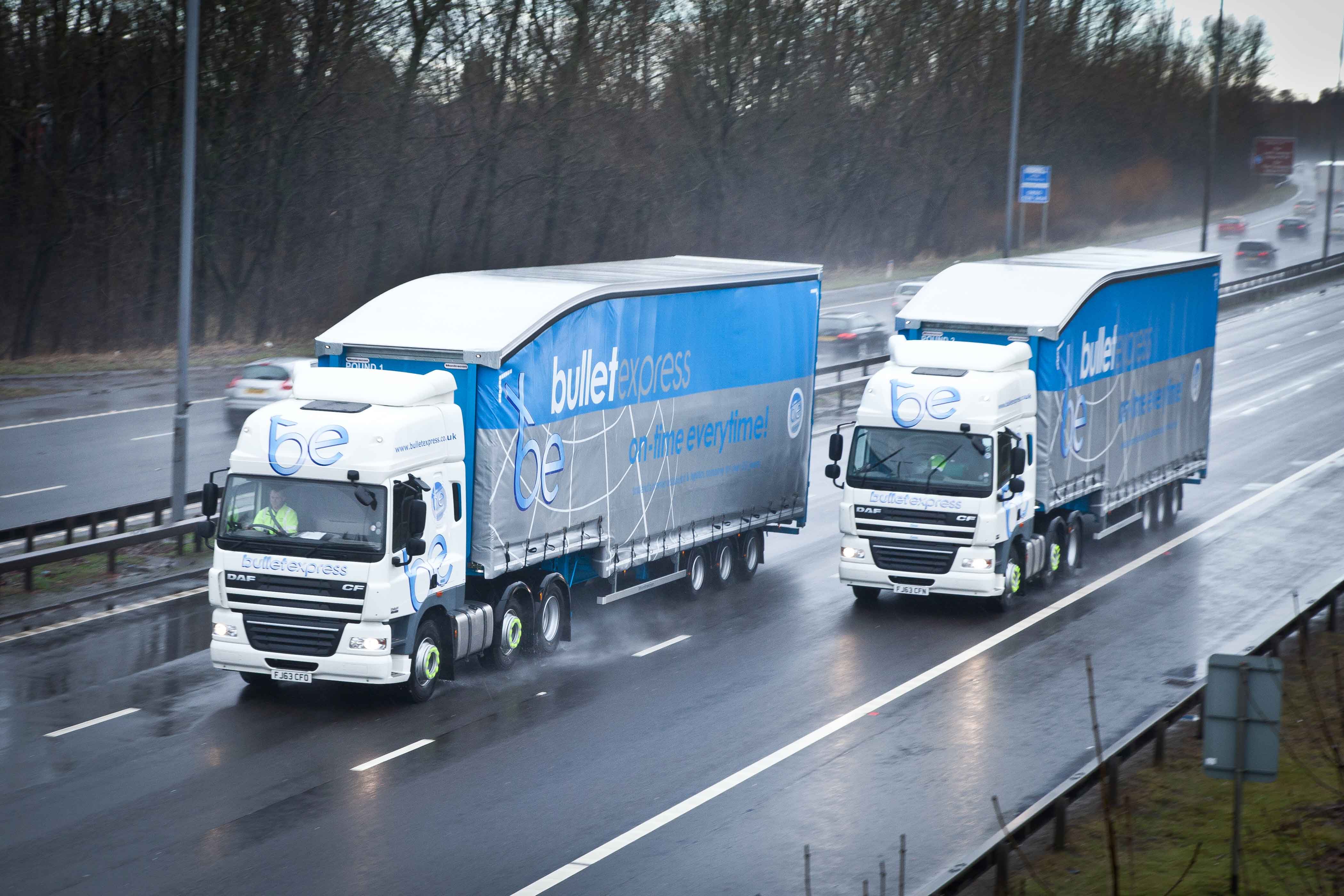 Bullet Express Glasgow pallet distribution, Scotland's premier delivery ...